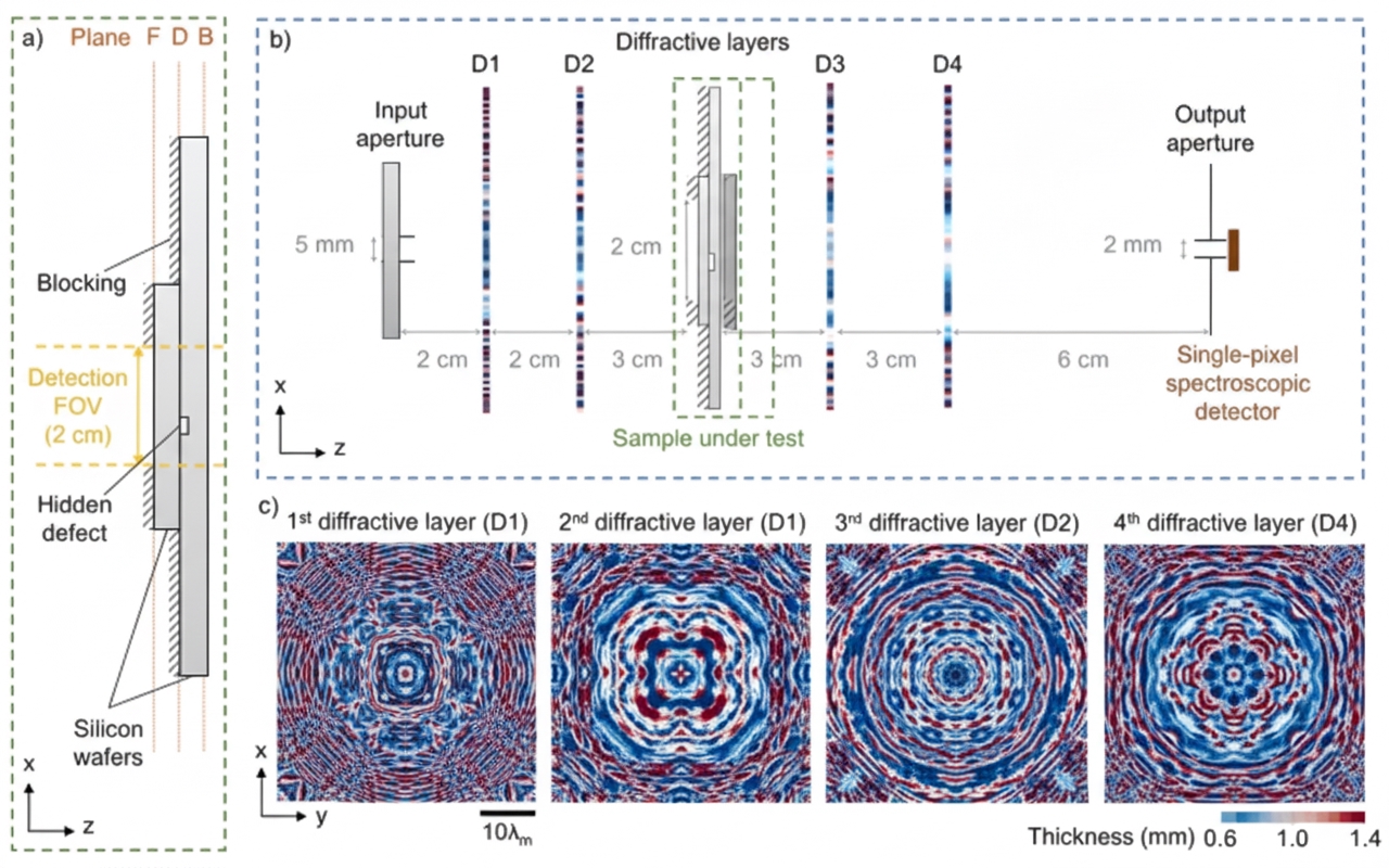Single-Pixel Diffractive THz Sensor Principles