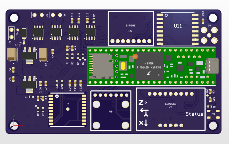 Designing Your First Avionics PCB for Model Rockets
